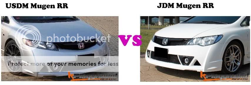Kplayground USDM RR vs JDM RR | Page 2 | 8th Generation Honda Civic Forum